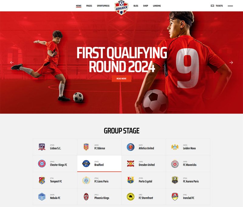 Landing – GoalKick